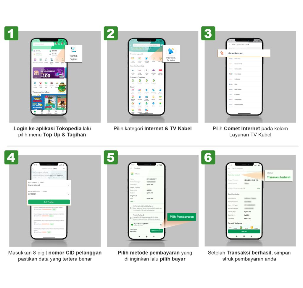 Payment Info – COMET INTERNET