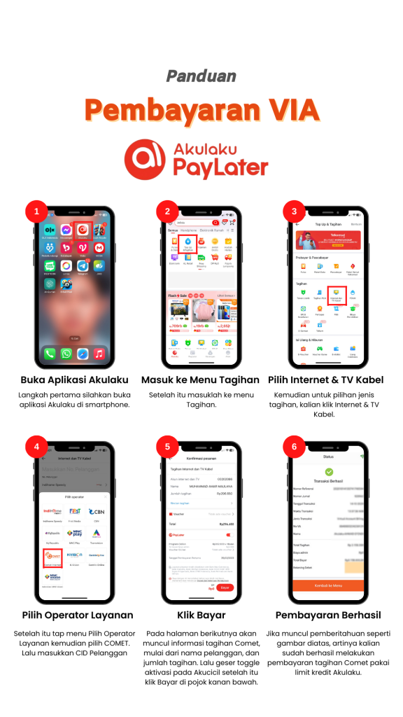 Payment Info – COMET INTERNET